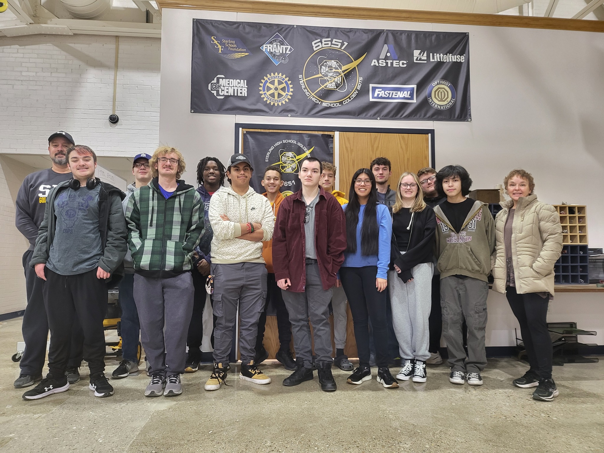 Golden Bots Team 6651 FRC Sterling Robotics